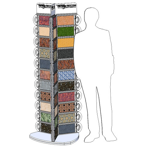 Inexpensive Tile Displays and Flooring Displays for your Showroom from ...